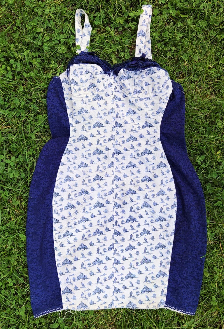 Jean Paul Gaultier Corset Lace Vintage Motorcycle Motor Pin Up Vintage ...