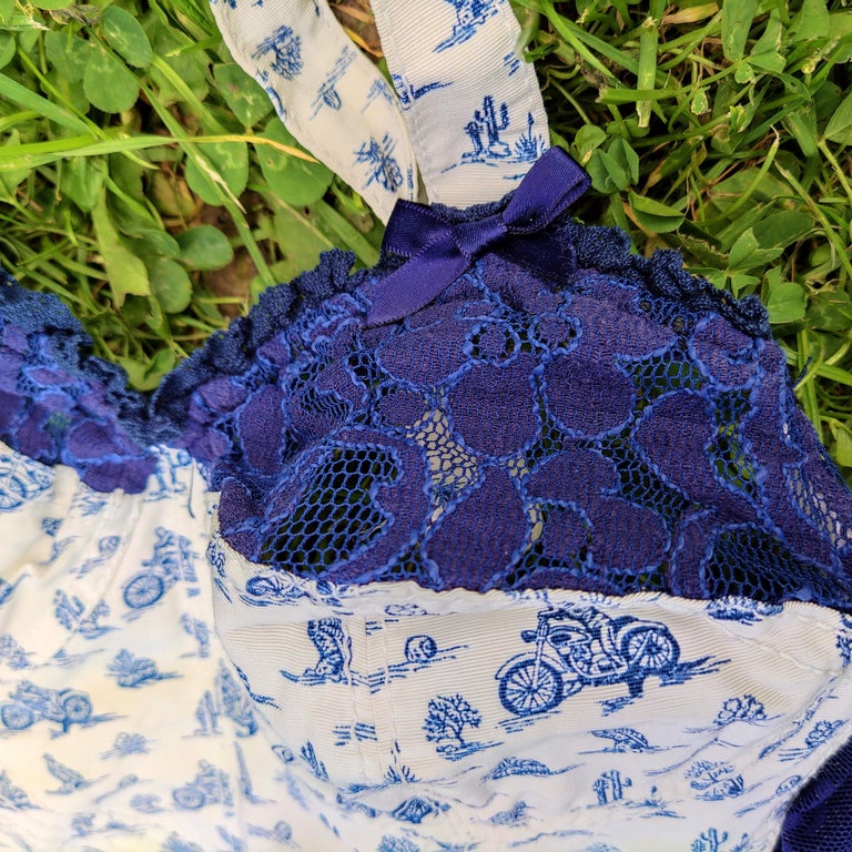 Jean Paul Gaultier Corset Lace Vintage Motorcycle Motor Pin Up Vintage ...