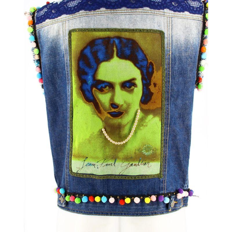Jean Paul Gaultier Denim Jacket For Sale at 1stDibs | gaultier jeans ...