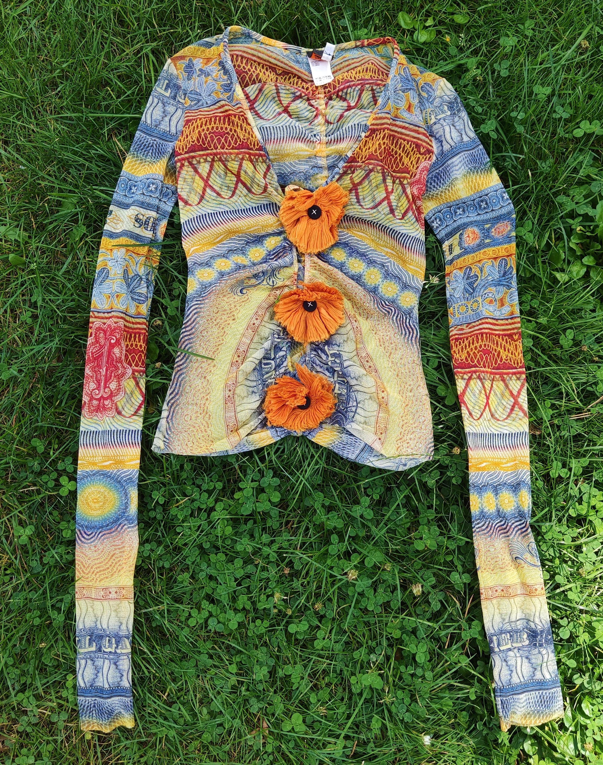 Jean Paul Gaultier Dollar Money Print Kendall Jenner Soleil Optical ...