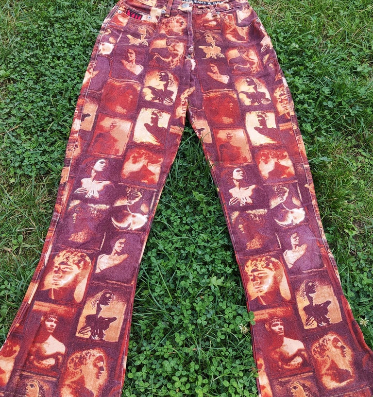 Jean Paul Gaultier Face Adonis Portrait Vintage Punk Anarchy Fight ...