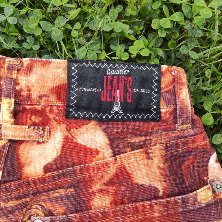 Jean Paul Gaultier Face Adonis Portrait Vintage Punk Anarchy Fight ...