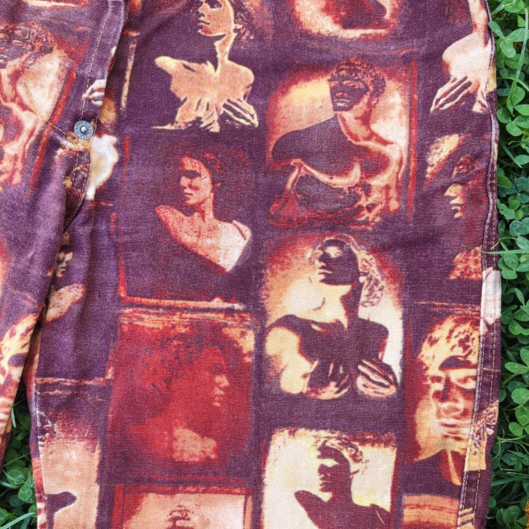 Jean Paul Gaultier Face Adonis Portrait Vintage Punk Anarchy Fight ...