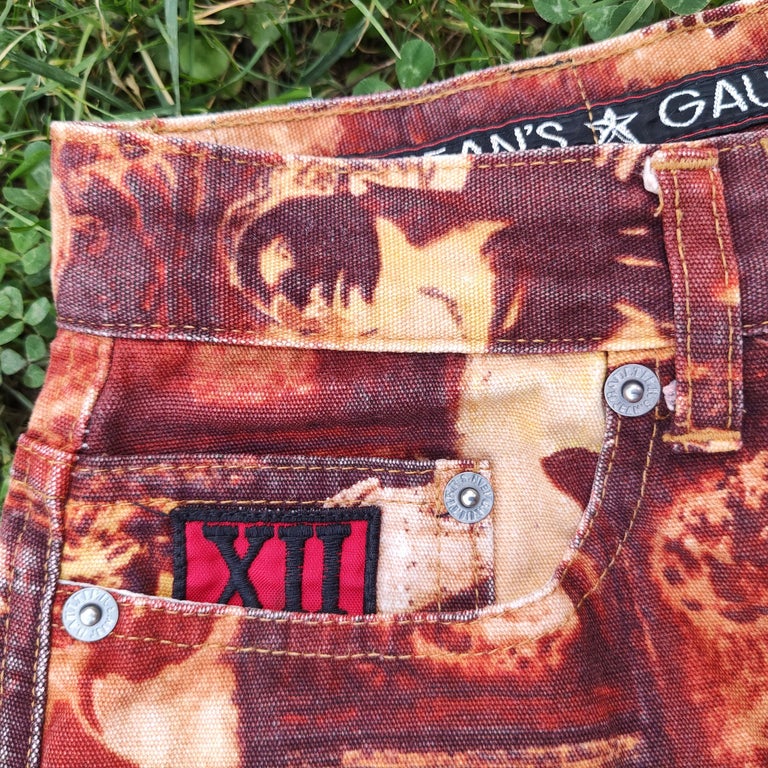 Jean Paul Gaultier Face Adonis Portrait Vintage Punk Anarchy Fight ...