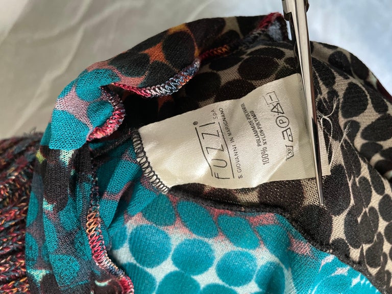 Jean Paul Gaultier Fall 1995 Runway Cyber Dots Mesh Dress For Sale at ...