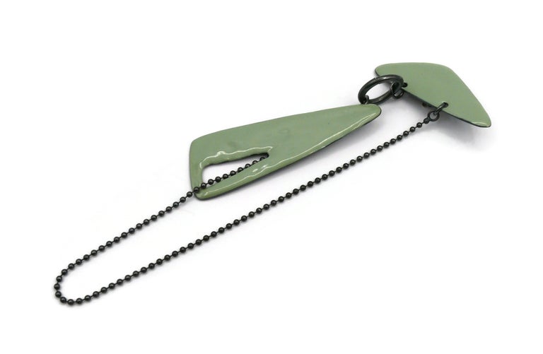 JEAN PAUL GAULTIER Hanging Mobile Dangling Earrings For Sale at 1stDibs