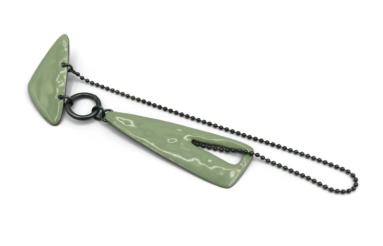 JEAN PAUL GAULTIER Hanging Mobile Dangling Earrings For Sale at 1stDibs