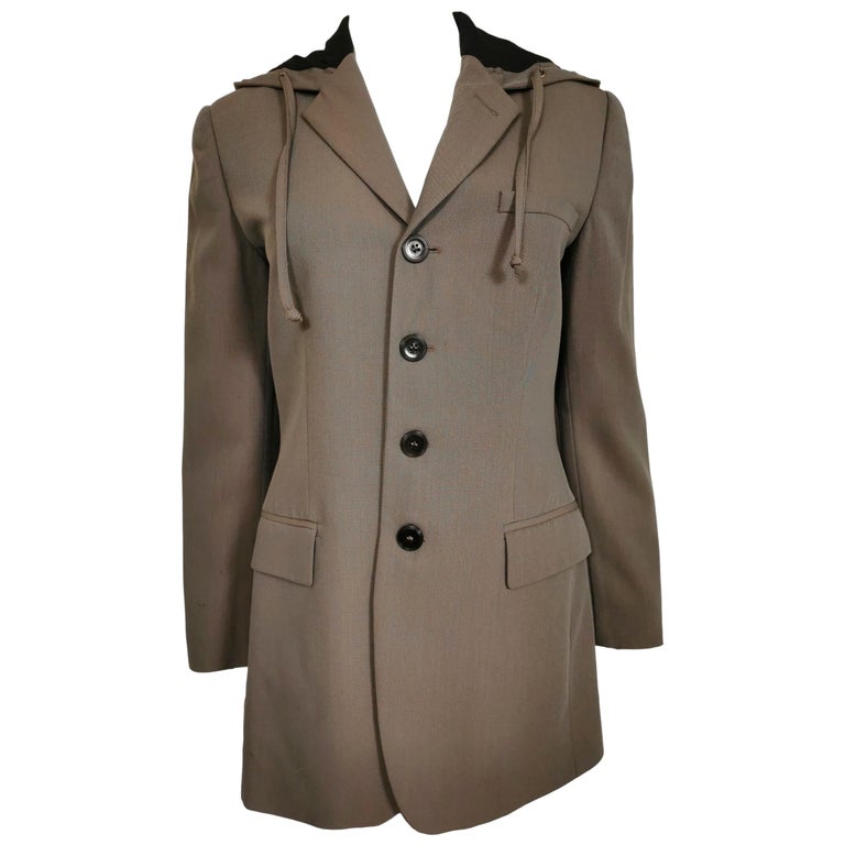 Jean Paul Gaultier Hooded Dress Jacket Autumn/Winter 1998 For Sale at ...