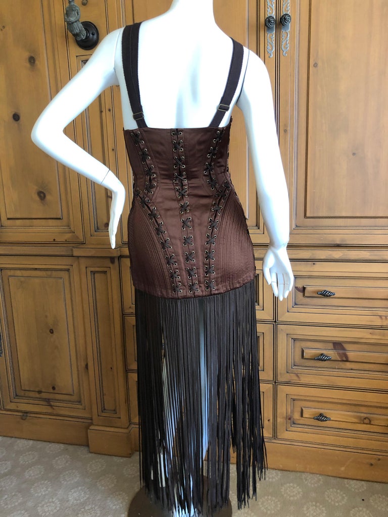 Jean Paul Gaultier Iconic 1989 "Like a Virgin" Cone Bra Corset with ...