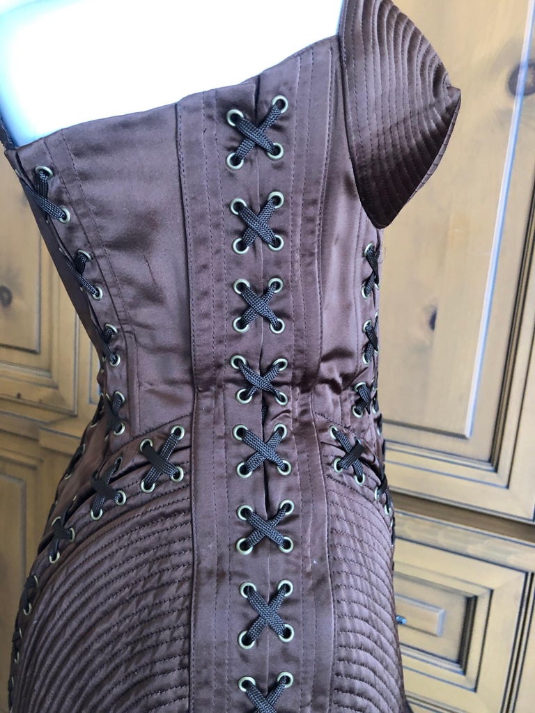 Jean Paul Gaultier Iconic 1989 "Like a Virgin" Cone Bra Corset with ...