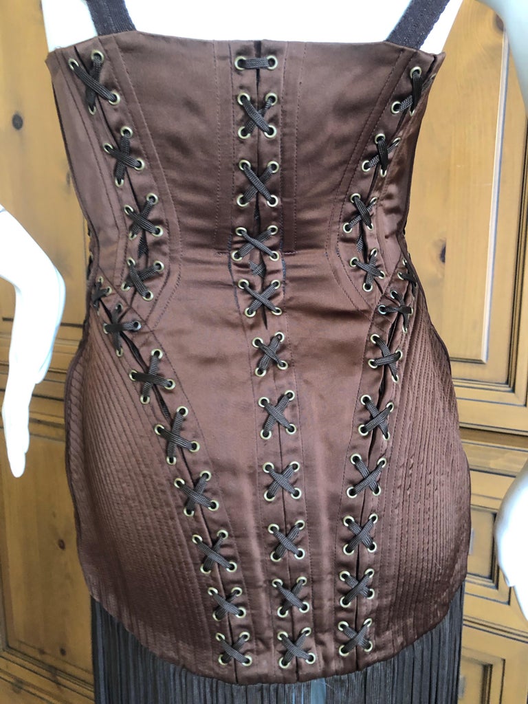 Jean Paul Gaultier Iconic 1989 "Like a Virgin" Cone Bra Corset with ...