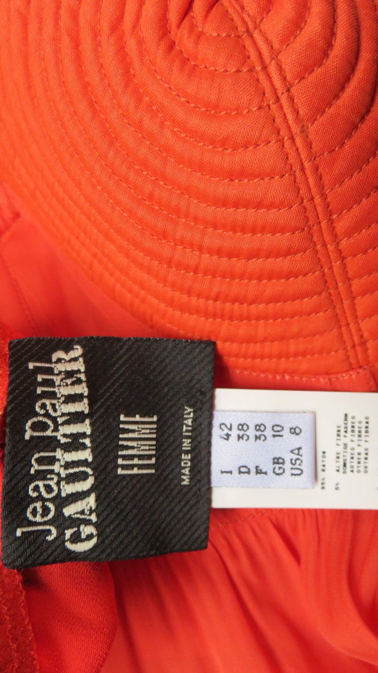 Jean Paul Gaultier Madonna esque Cone Bra Dress For Sale at 1stDibs ...