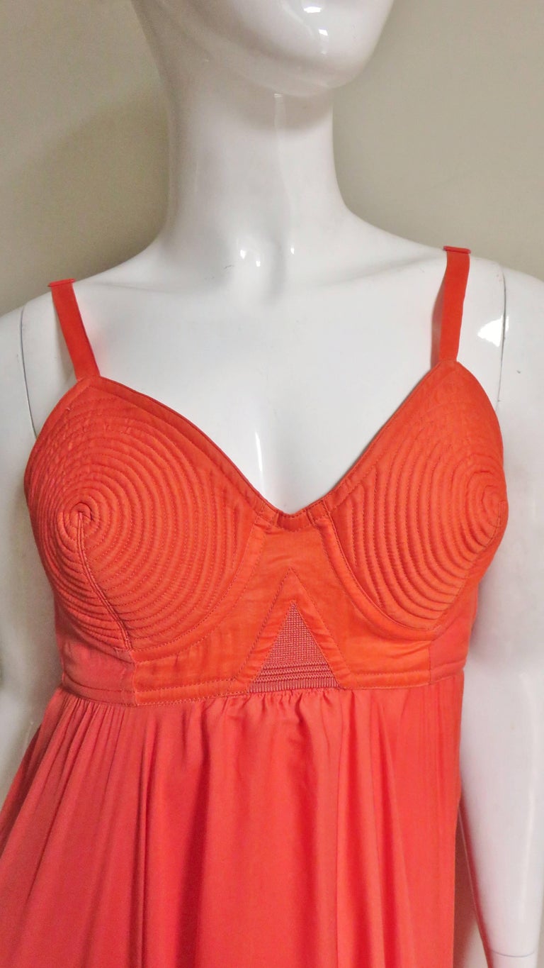 Jean Paul Gaultier Madonna esque Cone Bra Dress For Sale at 1stDibs ...