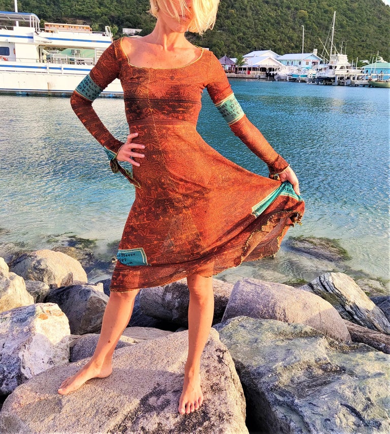 Jean Paul Gaultier Mesh Nomad Ethnic Tribal Aztec Tattoo Tatouages ...