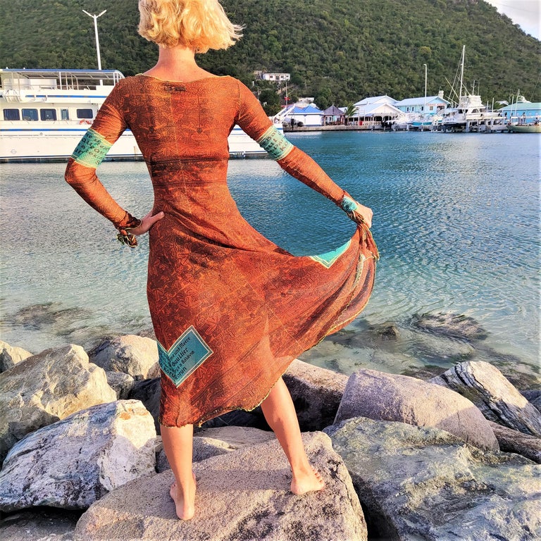 Jean Paul Gaultier Mesh Nomad Ethnic Tribal Aztec Tattoo Tatouages ...