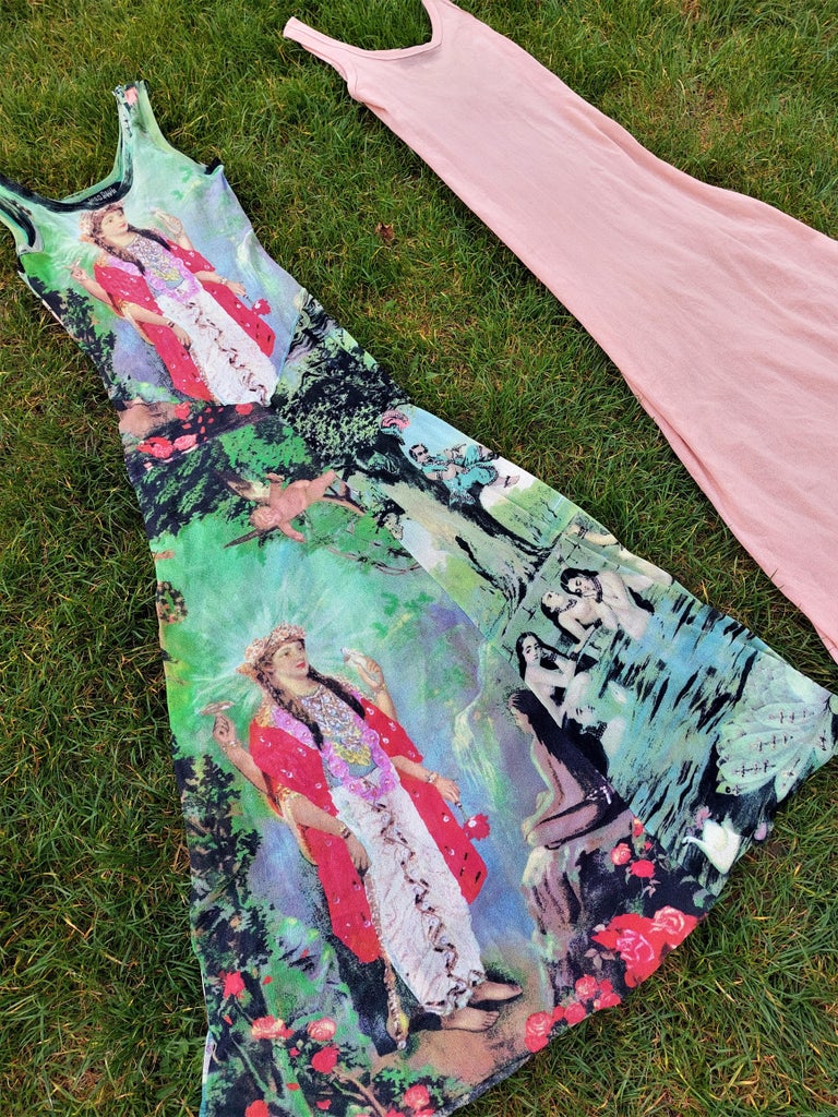 Jean Paul Gaultier Mesh Oriental Bath Portrait Face Venus Angel Faun ...