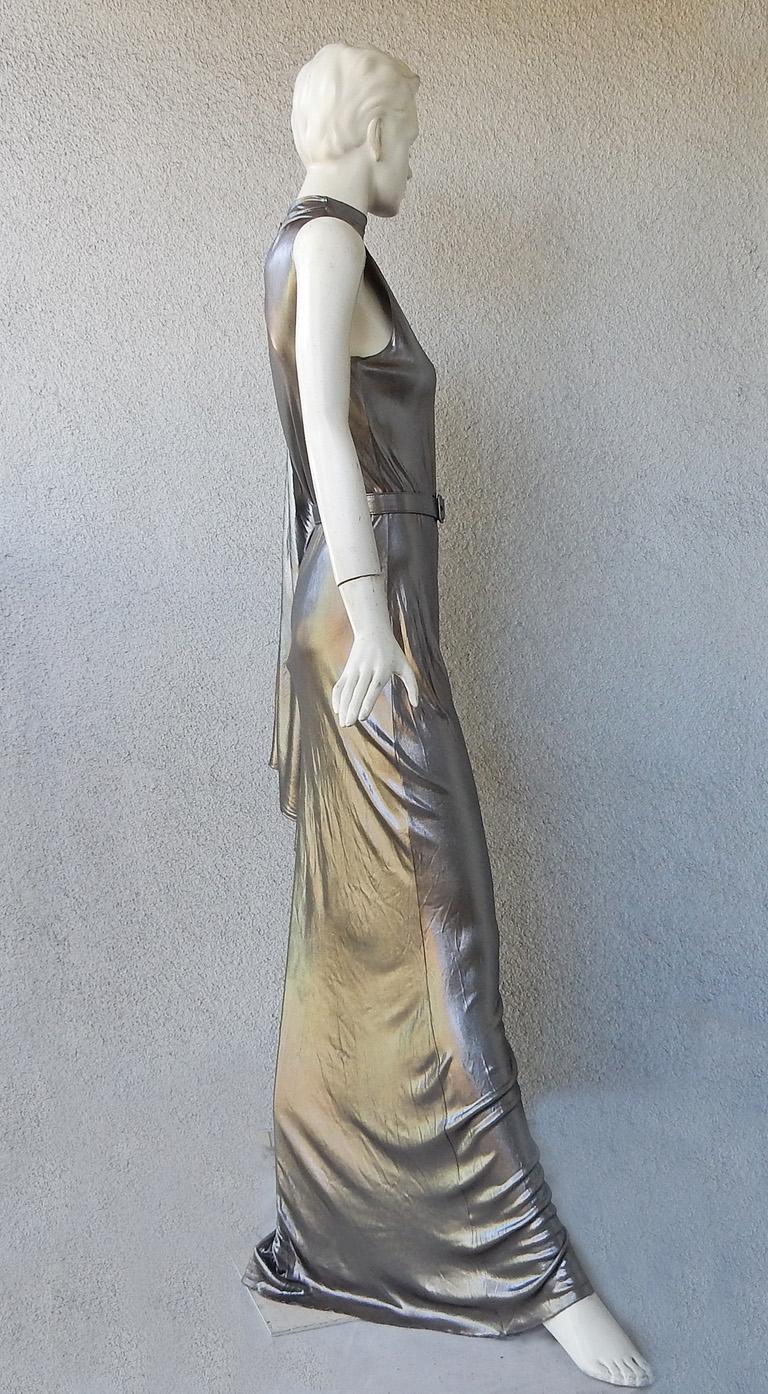 Jean Paul Gaultier Runway Asymmetric Toga Long Dress Gown New! For Sale ...