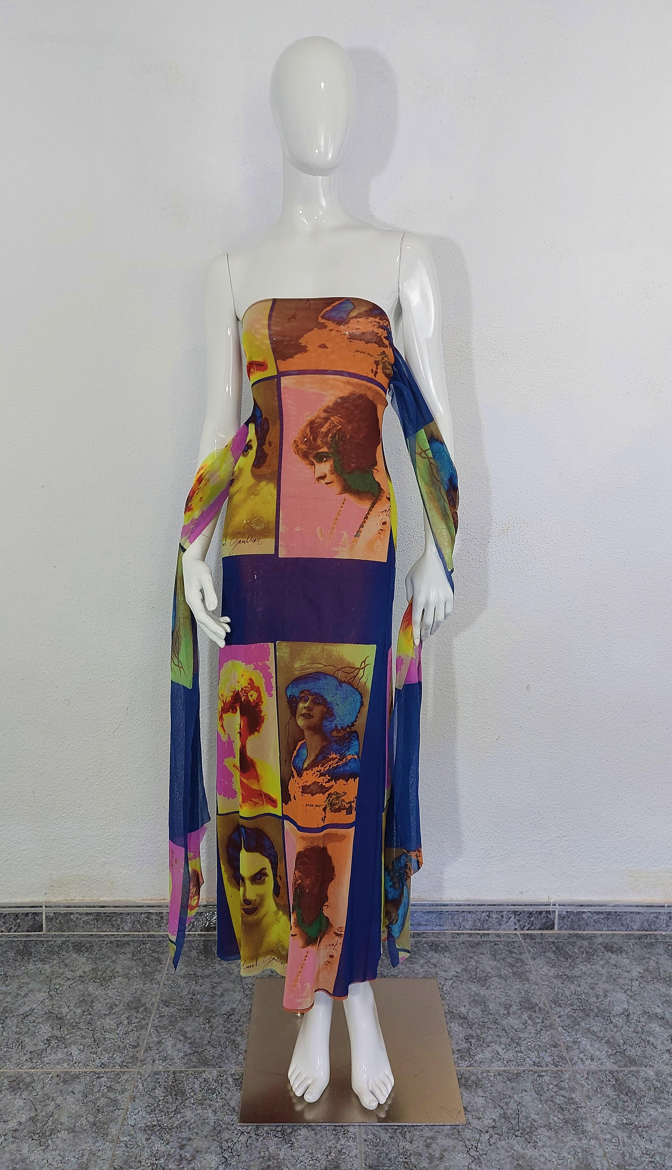 Jean Paul Gaultier Soleil 2002 Saturated Portrait Faces Kylie Jenner ...