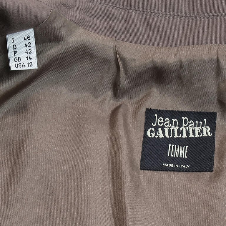 Jean Paul Gaultier SS-1996 Cotton Multipocket Blaze For Sale at 1stDibs