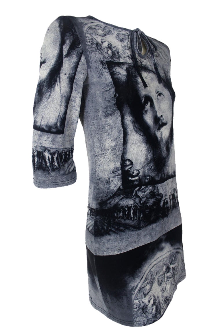 Jean Paul Gaultier Vintage Classique Label Religious Icon Dress 1990's ...