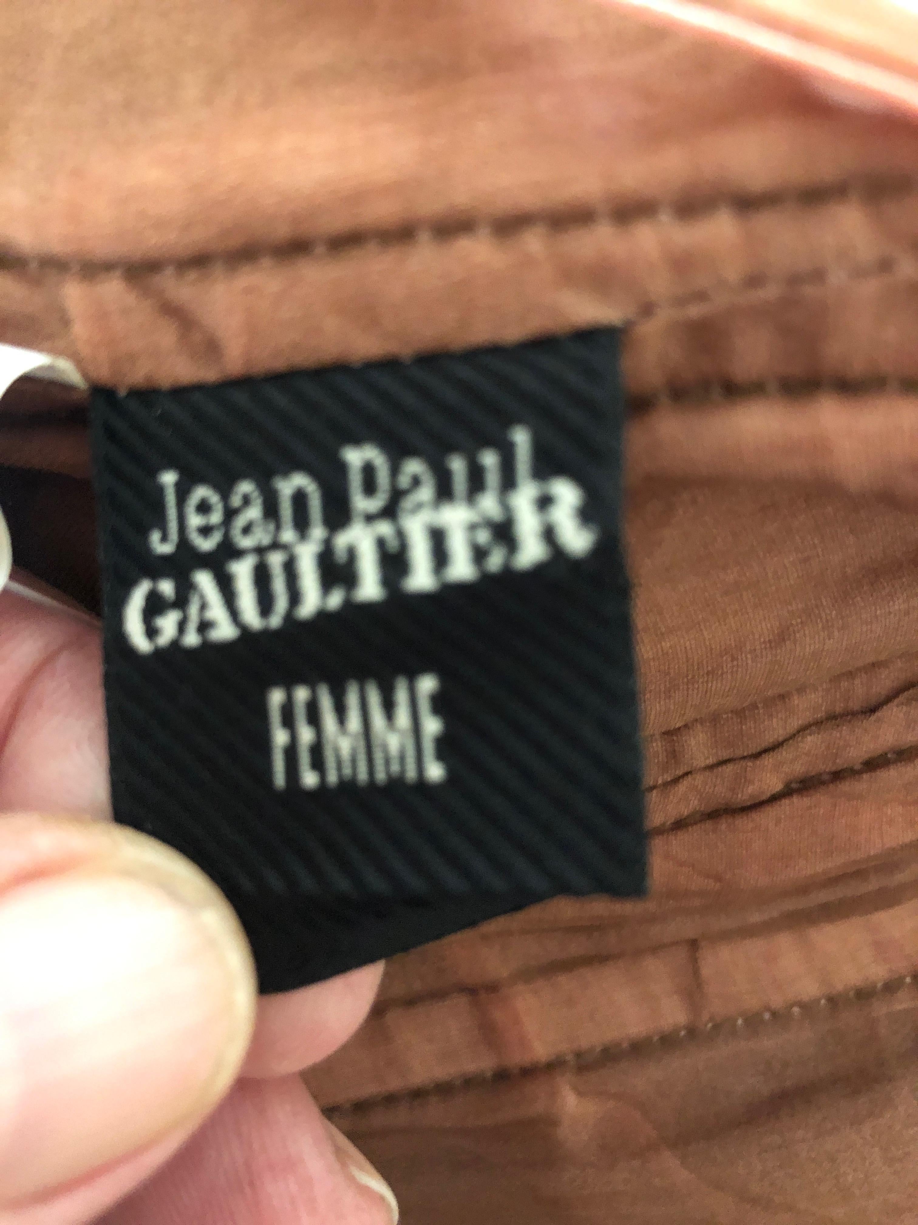 Jean Paul Gaultier Vintage Eighteenth Century Style Off the Shoulder ...