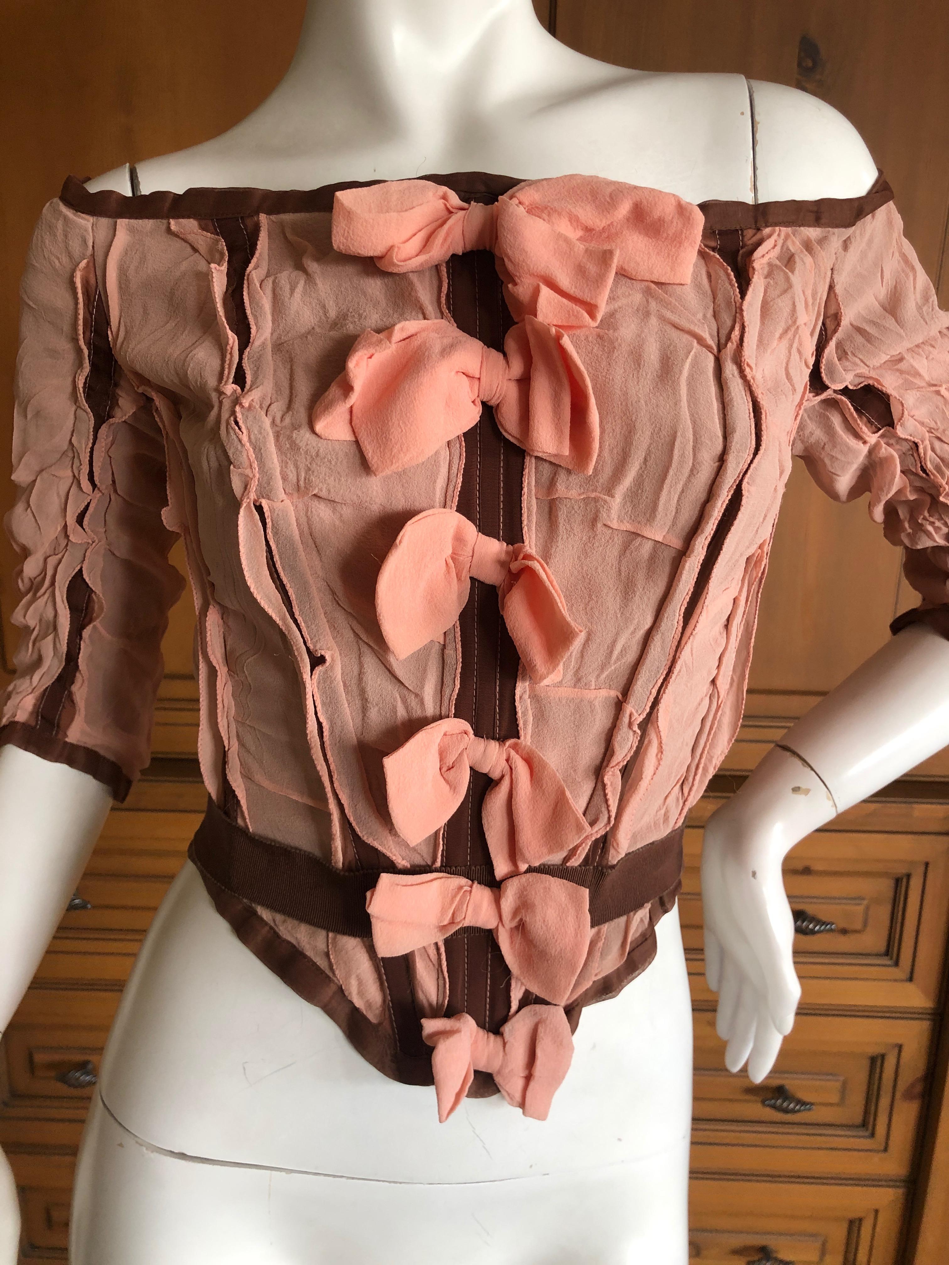 Jean Paul Gaultier Vintage Eighteenth Century Style Off the Shoulder ...