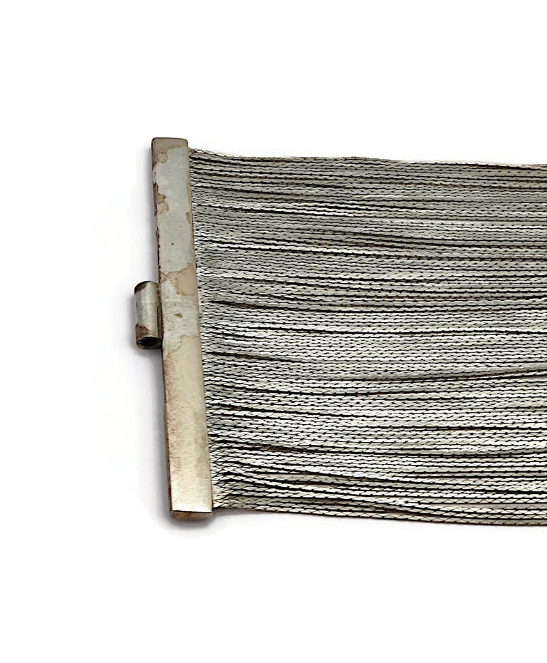 liquid silver bracelet cuff