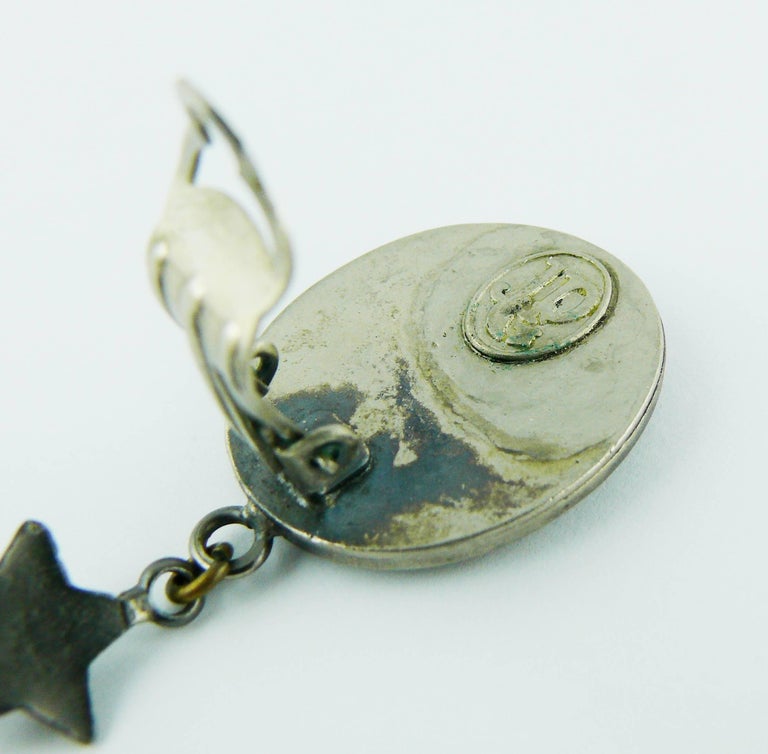 Jean Paul Gaultier Vintage Torso Print Dangling Earrings at 1stDibs ...