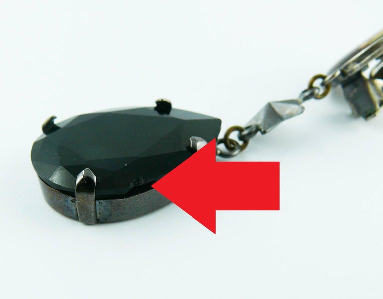 Jean Paul Gaultier Vintage Torso Print Dangling Earrings at 1stDibs ...