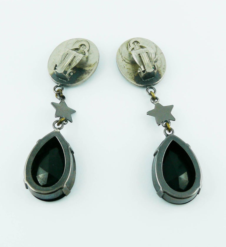 Jean Paul Gaultier Vintage Torso Print Dangling Earrings at 1stDibs ...