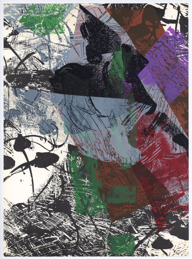 Jean-Paul Riopelle - original lithograph For Sale at 1stDibs
