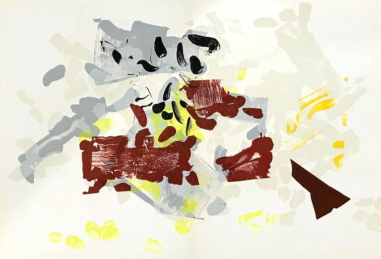 Jean-Paul Riopelle - original lithograph For Sale at 1stDibs