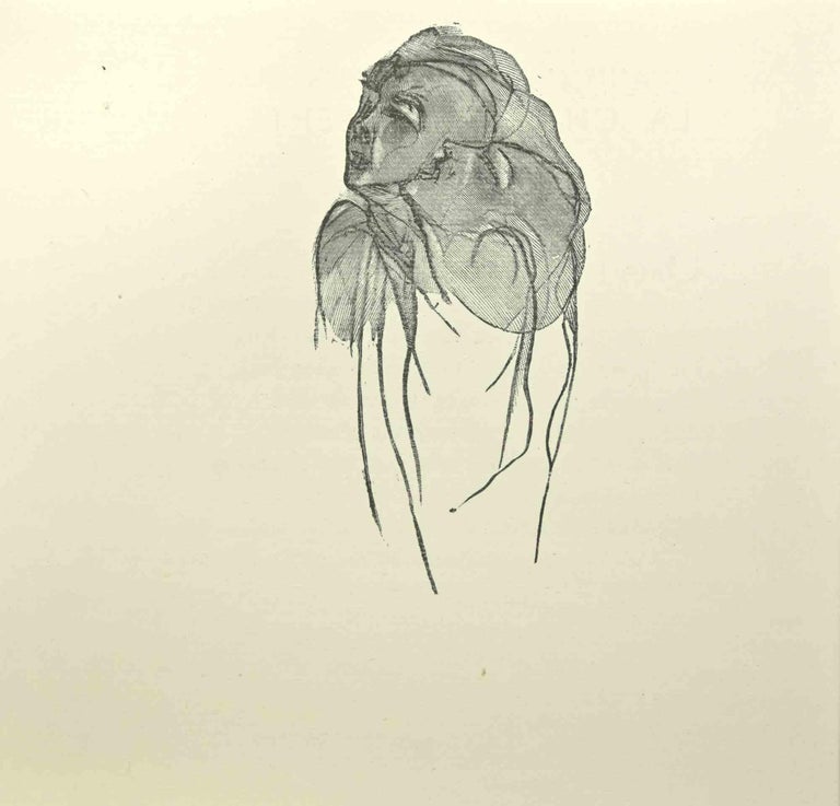 Jean Paul Sauget - The Figures - Lithograph - 1921 For Sale at 1stDibs