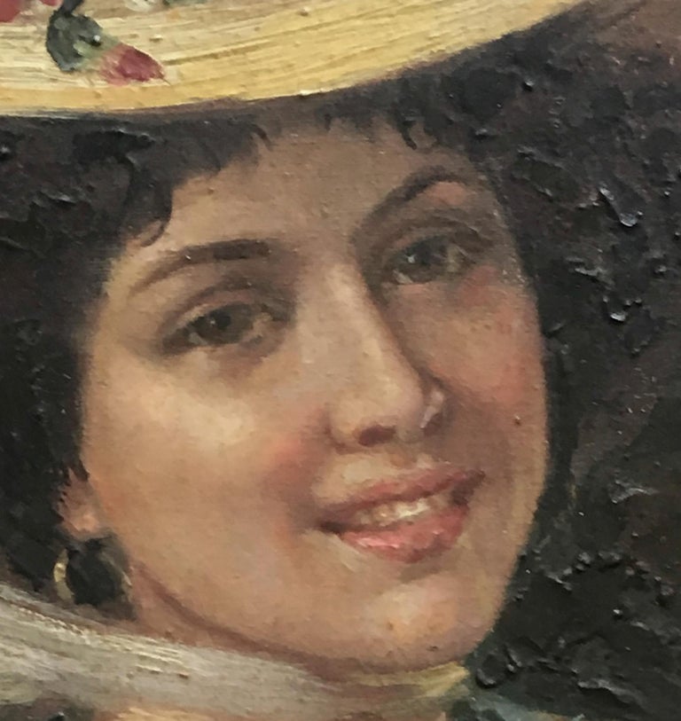 Jean Philipe Moreno - SPRING PORTRAIT- French School Impressionist ...