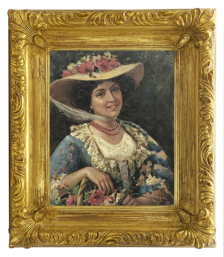 Jean Philipe Moreno - SPRING PORTRAIT- French School Impressionist ...