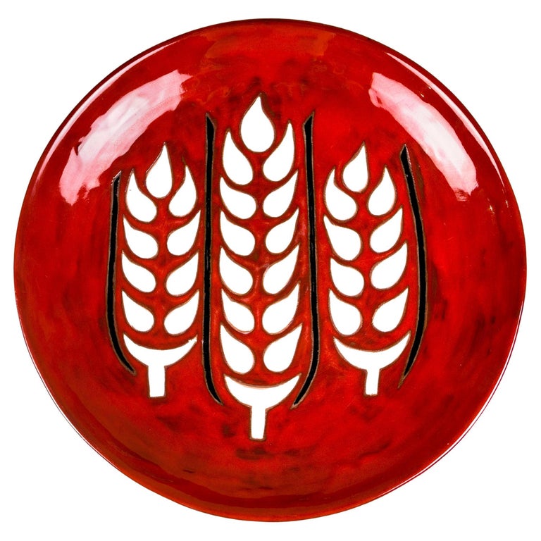 Jean Picart Le Doux Plate, circa 1960, France For Sale at 1stDibs
