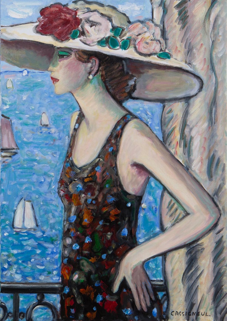 Jean-Pierre Cassigneul - A la fenêtre For Sale at 1stDibs