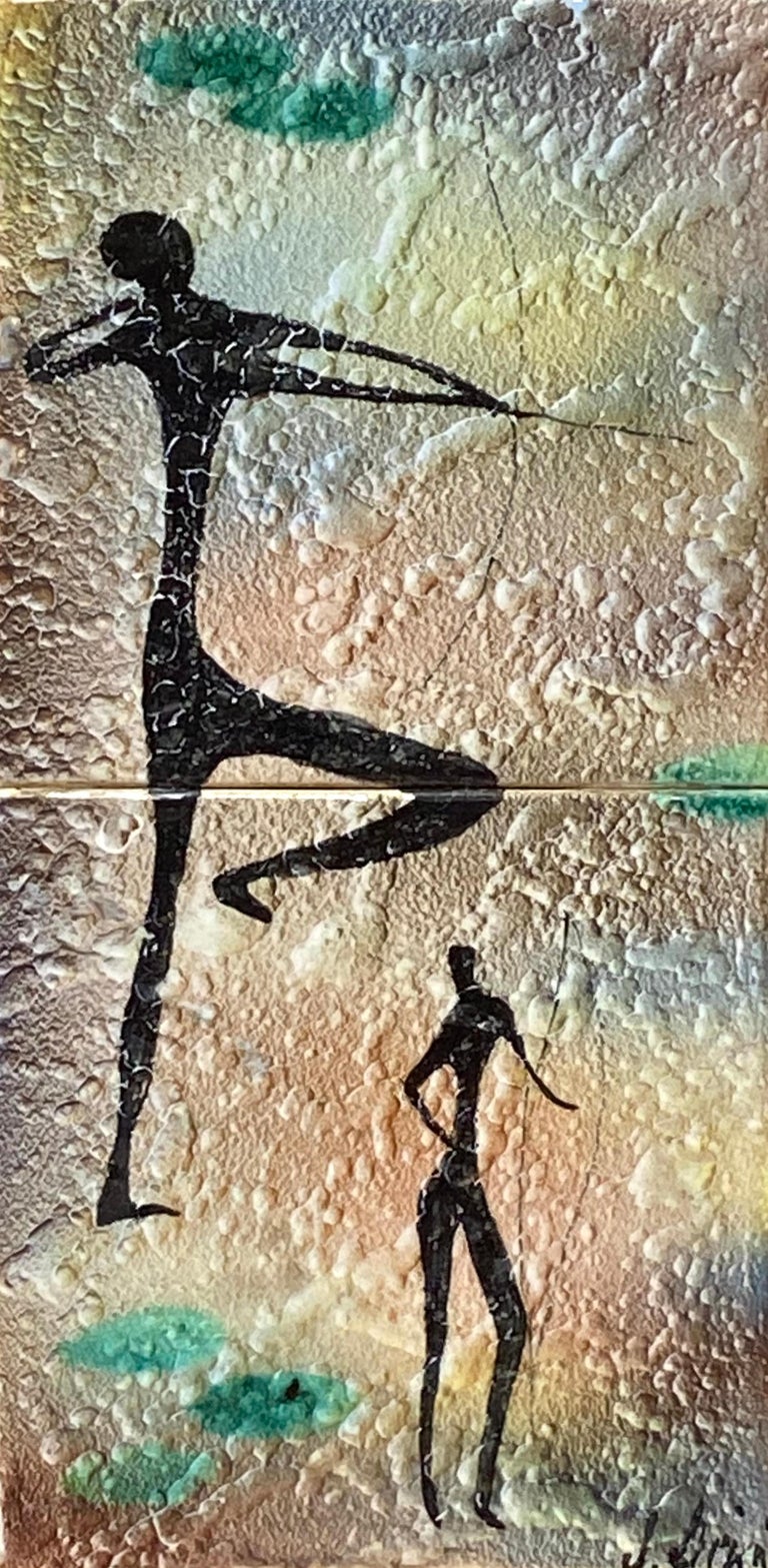 Jean-Pierre Grun - “Archers” For Sale at 1stDibs