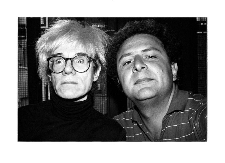 Jean Pigozzi - Andy Warhol with the artist, New York For Sale at 1stDibs