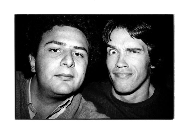 Jean Pigozzi - Arnold Schwarzenegger with the artist, Los Angeles For ...