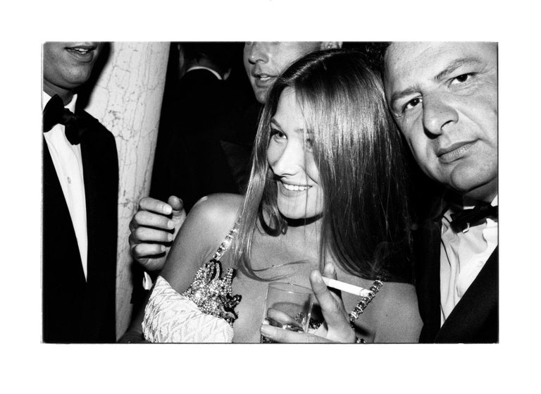 Jean Pigozzi - Carla Bruni with the artist, Venice For Sale at 1stDibs