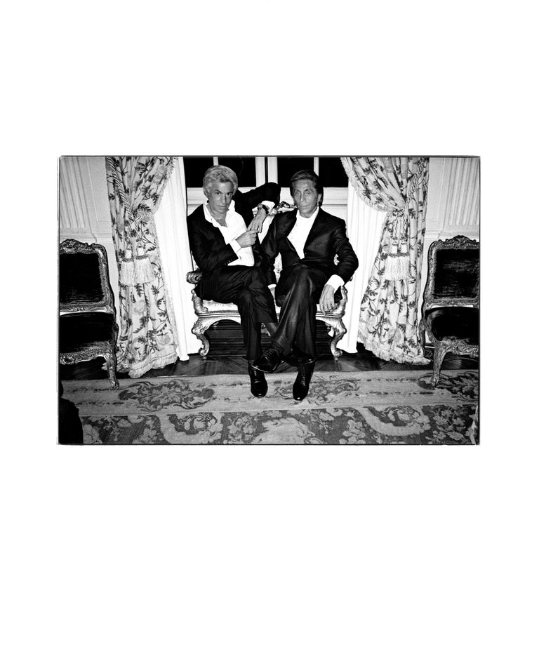 Jean Pigozzi - Giancarlo Giammetti and Valentino, Paris For Sale at 1stDibs