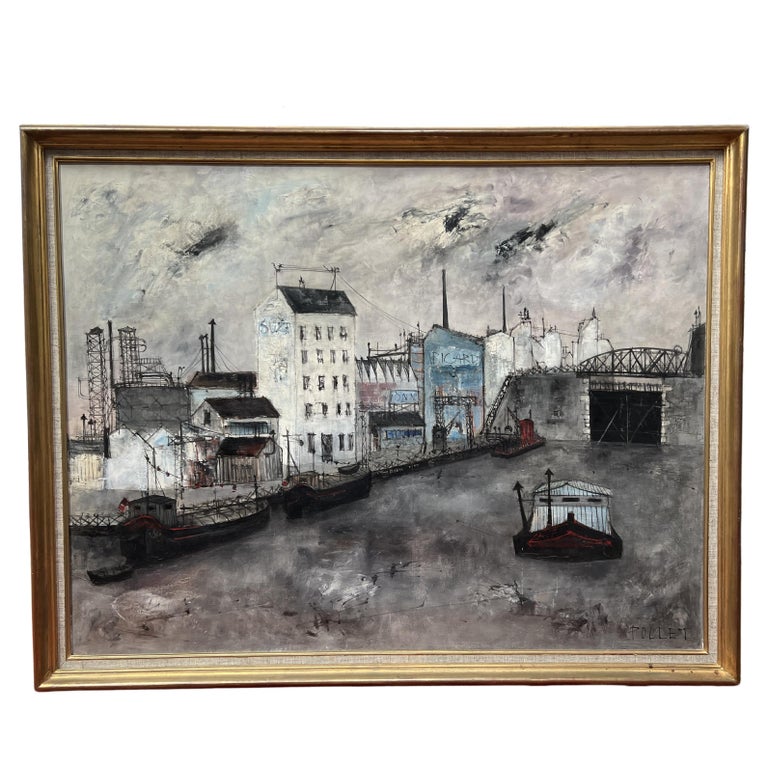 Jean Pollet - "Landscape of St-Denis", by French Painter Jean Pollet ...