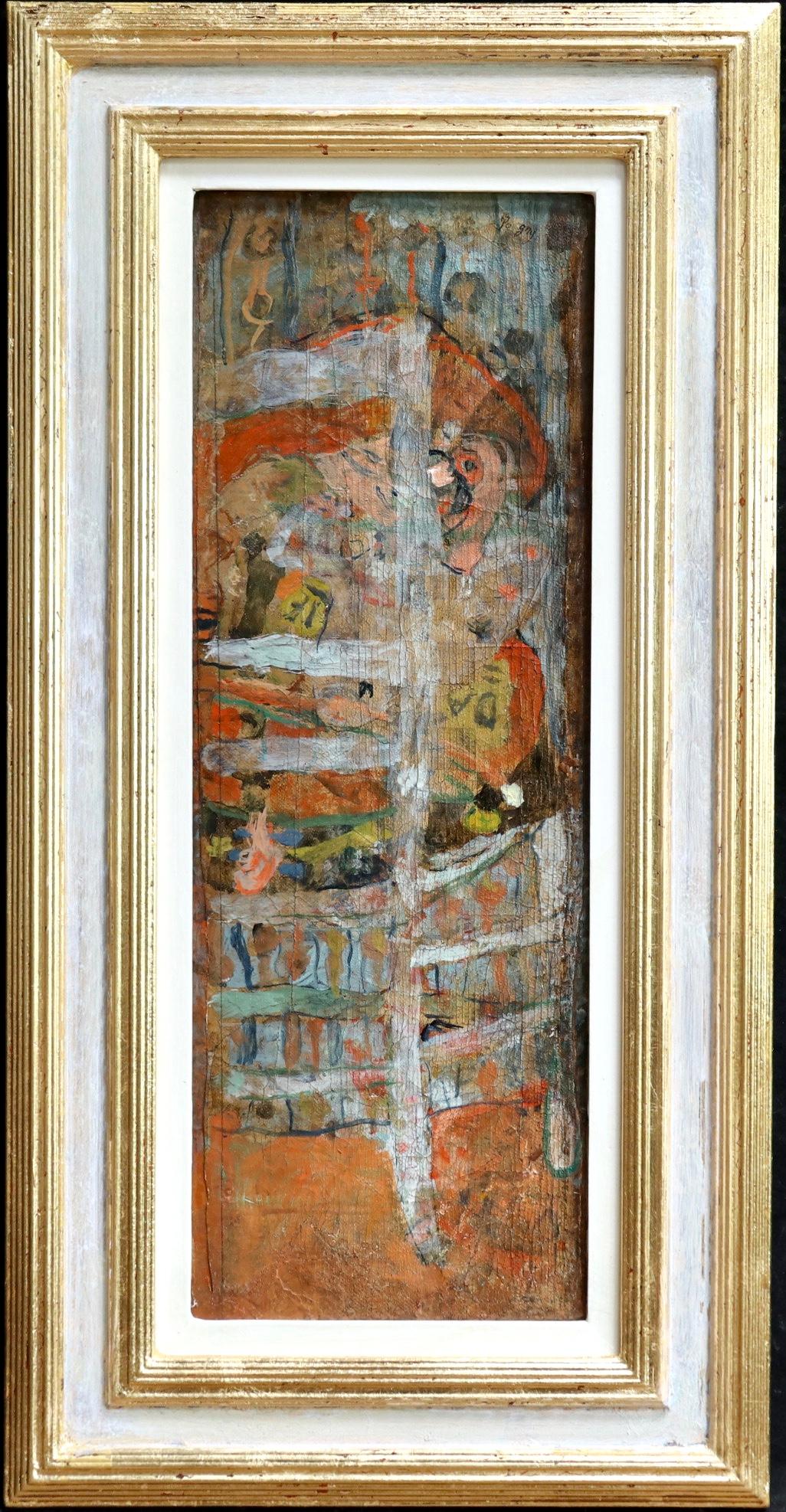 Jean Pougny - Le Chaise - Expressionist Oil, Chair in Interior by Jean ...