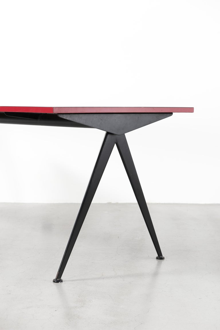 Jean Prouvé, Cafétéria n°512 table, a.k.a 'Compas' Table, circa 1950 ...