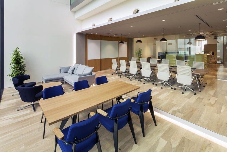 Jean Prouvé EM Table in Wood and Steel by Vitra For Sale at 1stDibs