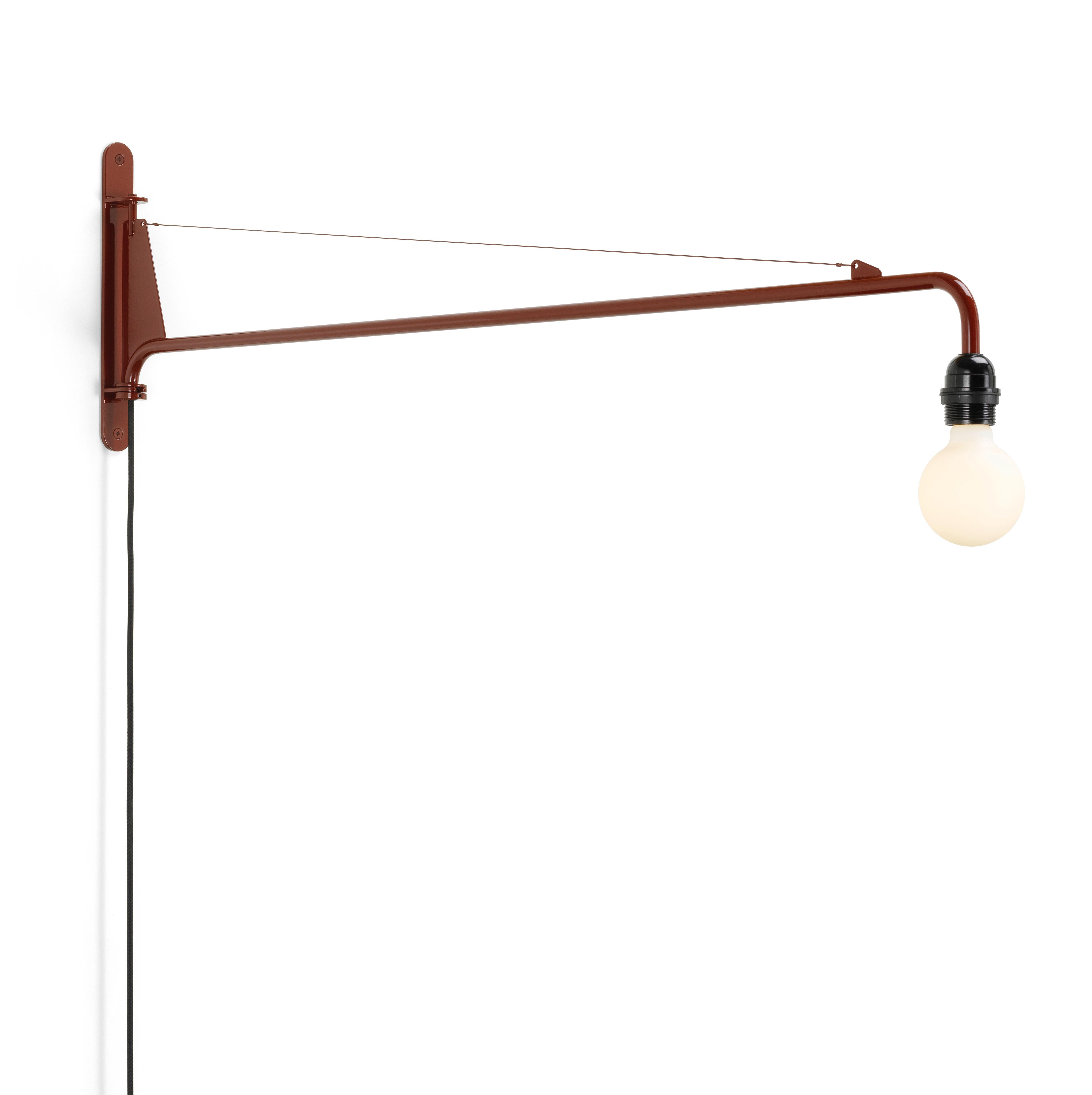 Jean Prouvé 'Petite Potence' Pivoting Wall Light in Black for Vitra For ...