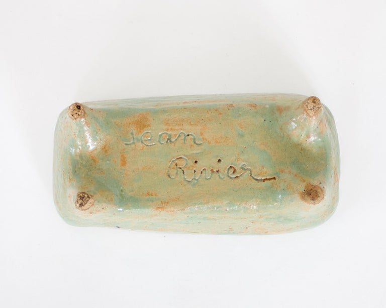 Jean Rivier French Ceramic Artist Decortive Bowl or Vide Poche For Sale ...