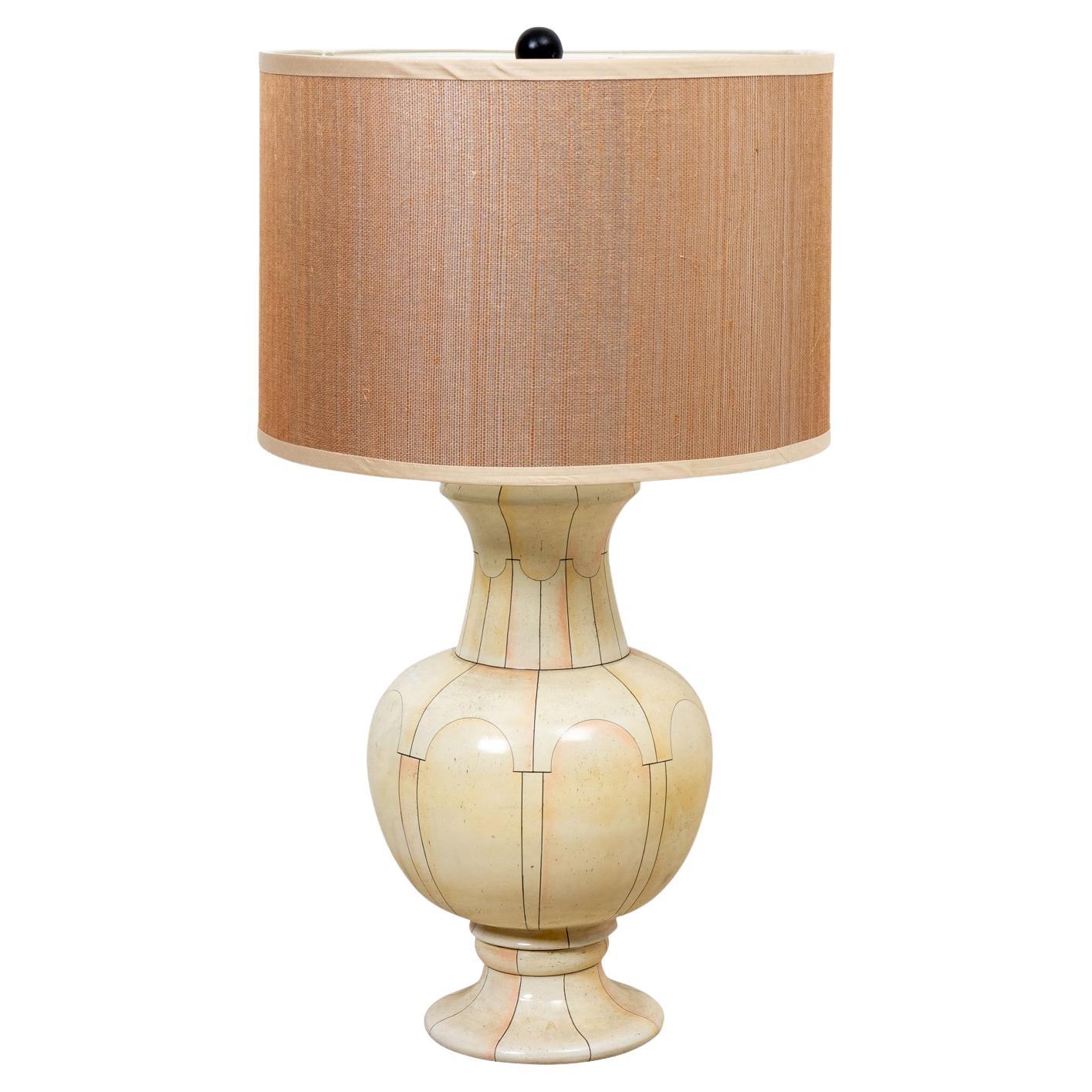 Contemporary Tin Lamp For Sale at 1stDibs