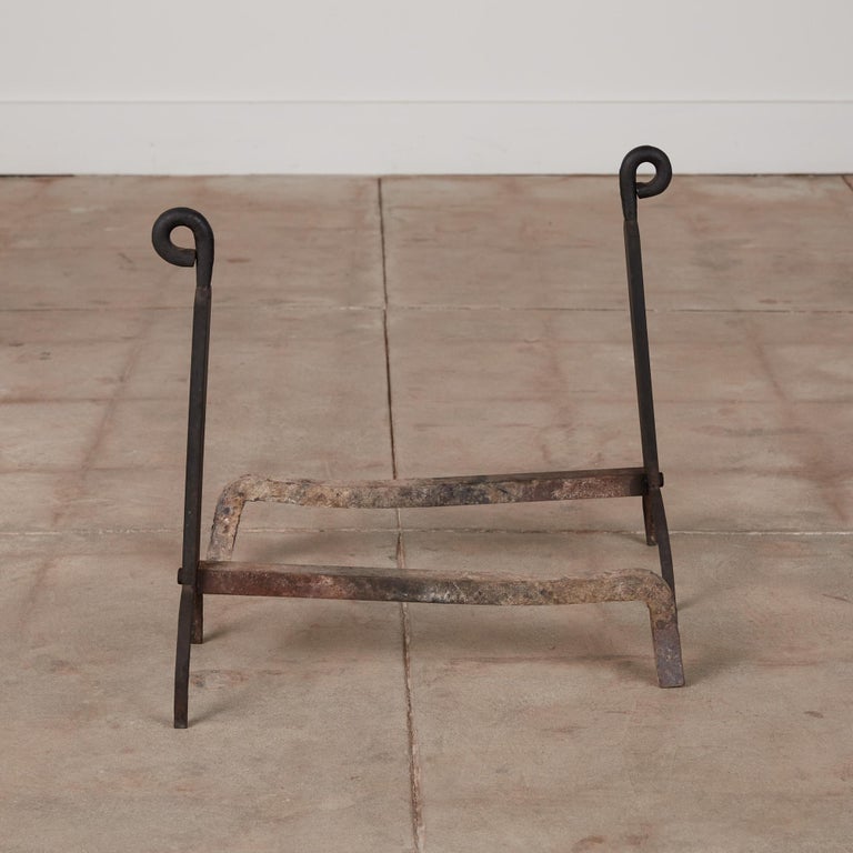 Jean Royère Style Andirons at 1stDibs